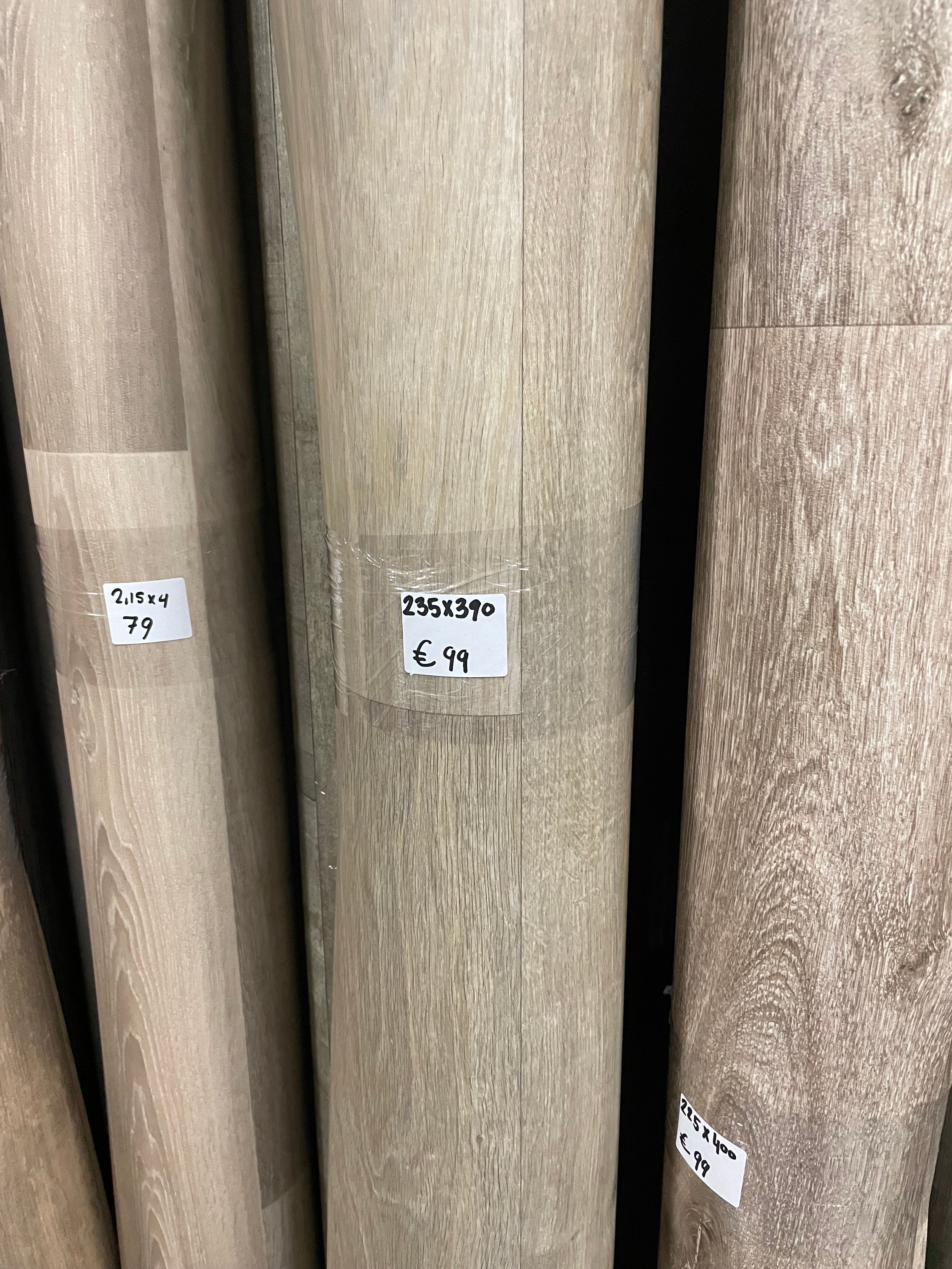 Licht Greige Eiken Project Vinyl Restpartij | 2,35x3,90mtr ...